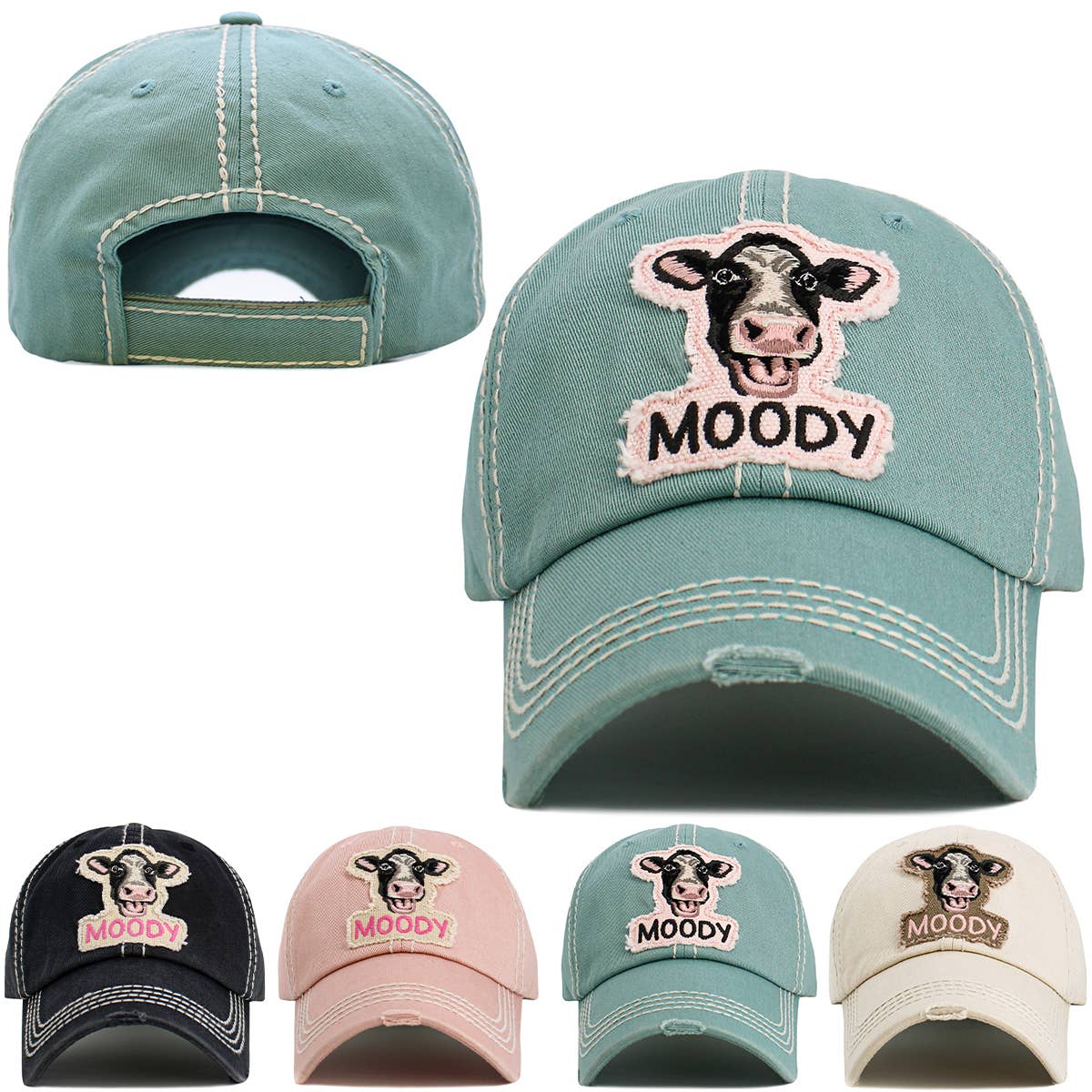 Moody Vintage Ballcap – Tia Maria Wigs